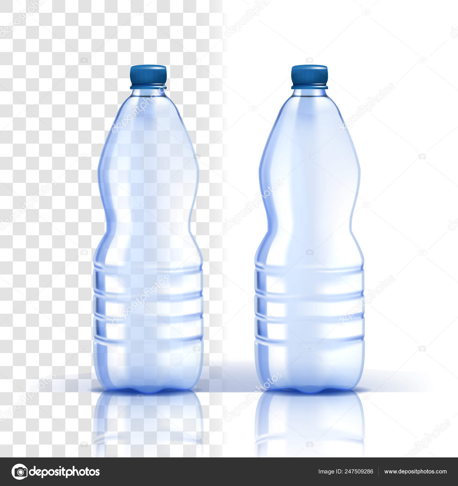 Clear Plastic Soda Bottles
