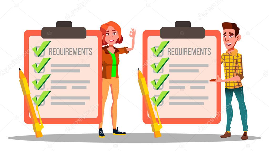 Requisitos, Lista de verificación, Horario, Conjunto de dibujos ... Requisitos, Lista de verificación, Horario, Conjunto de dibujos ...