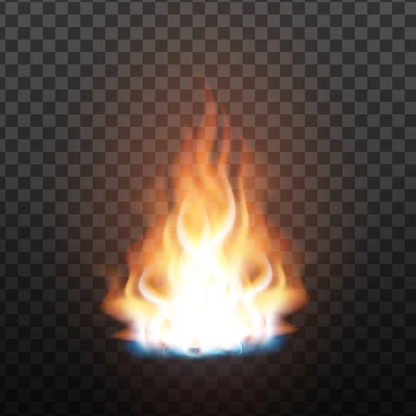Animation Stage Of Bright Realistic Fire Vector - Stock Image - Everypixel