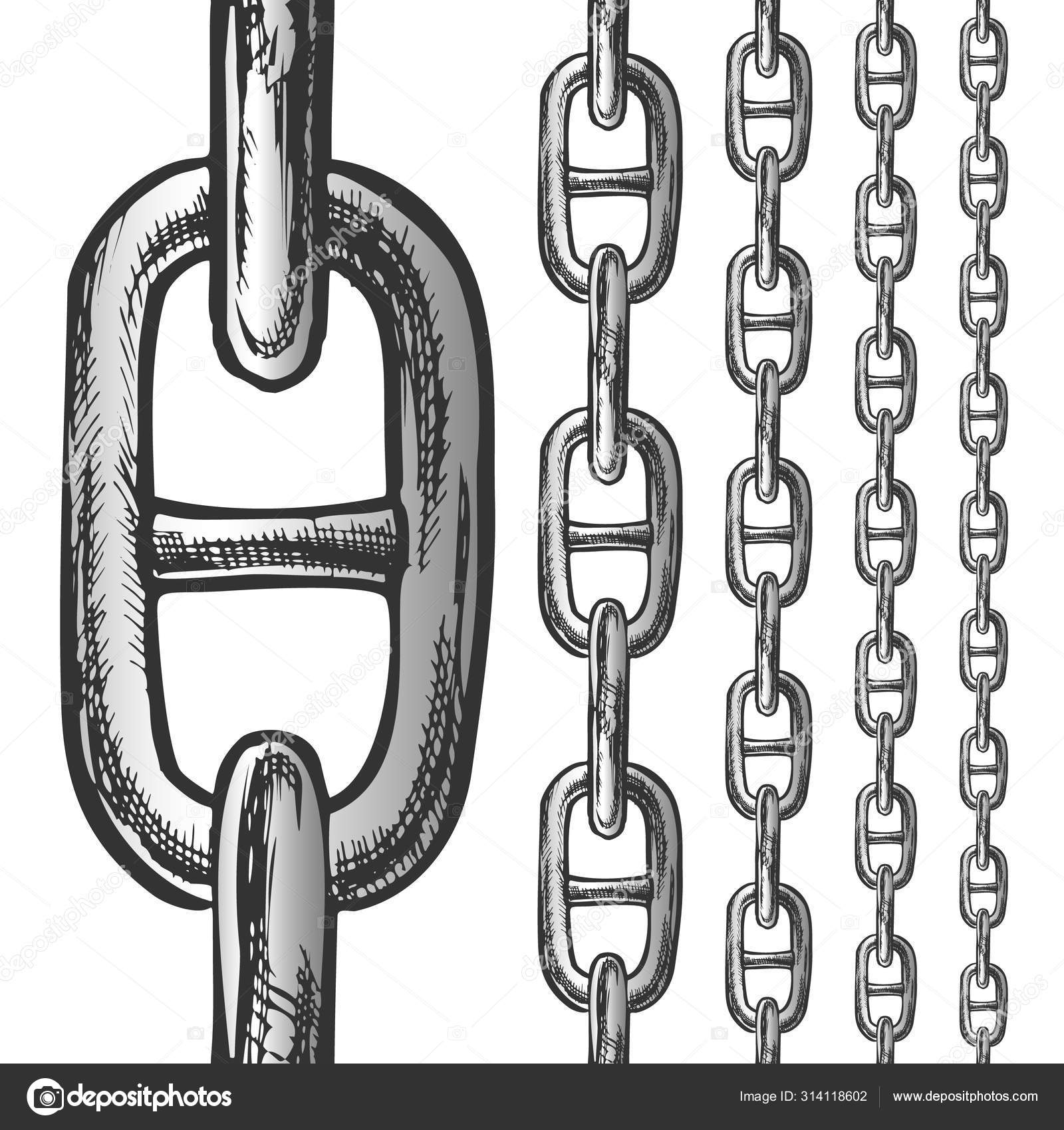 Metal Chain Drawing