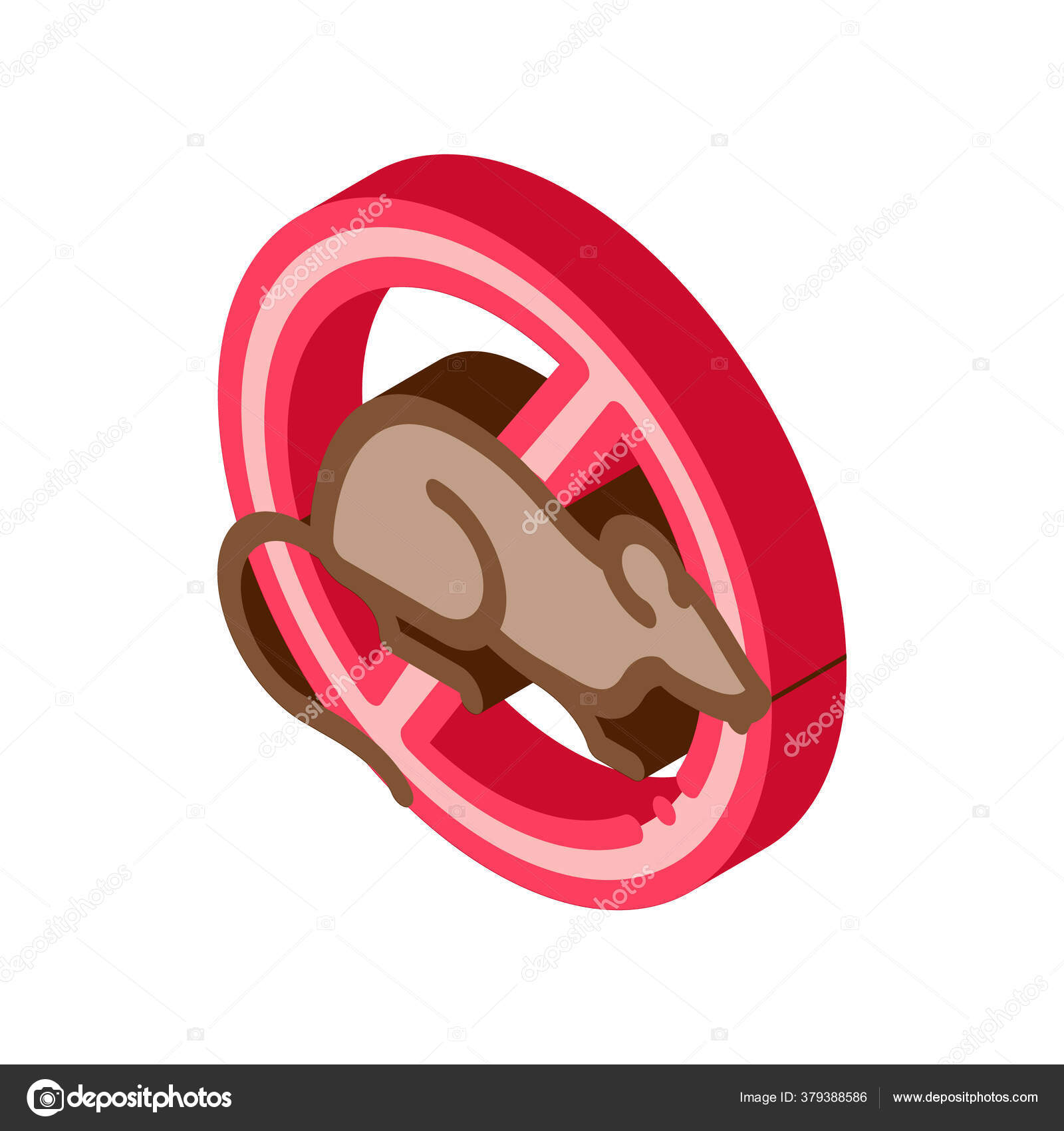 Sign Rat Icon Vector Sign Rat Sign Color Isolated Symbol Stock Vector ...