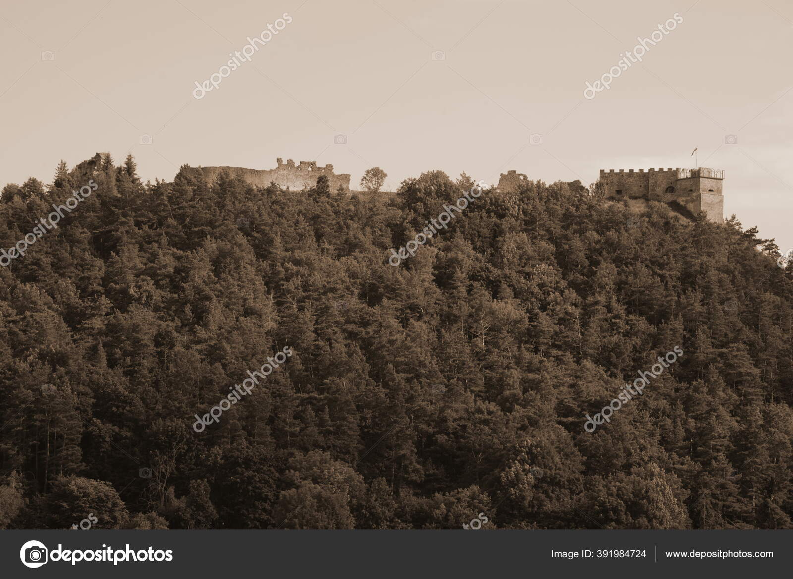 General View Castle Hill — Stock Photo © stpan_kre #391984724