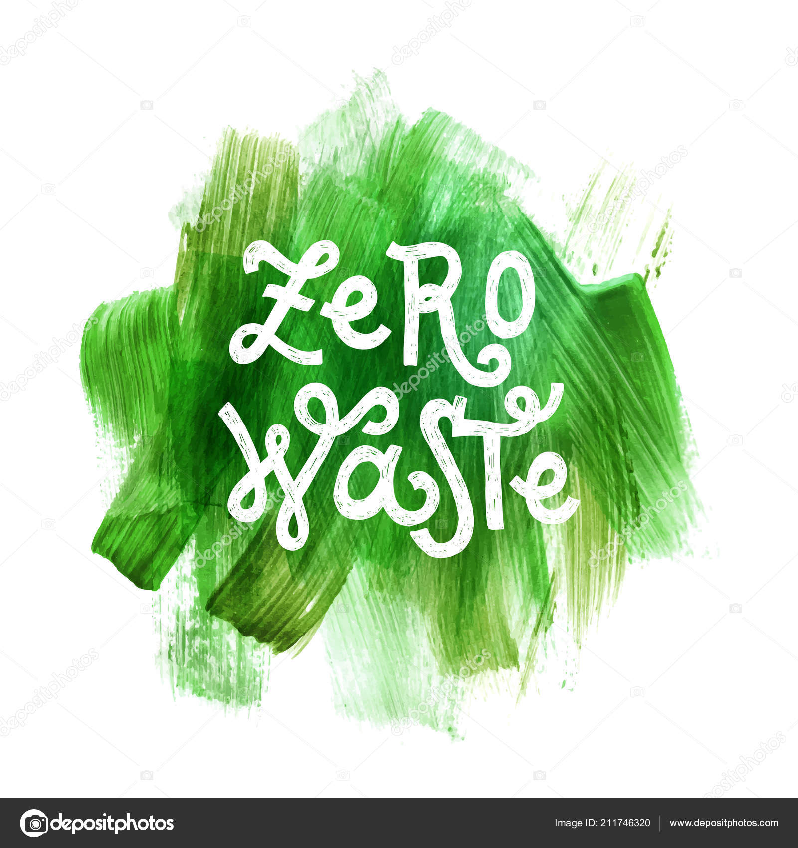 Zero waste lettering Stock Vector Image by ©mart_m #211746320