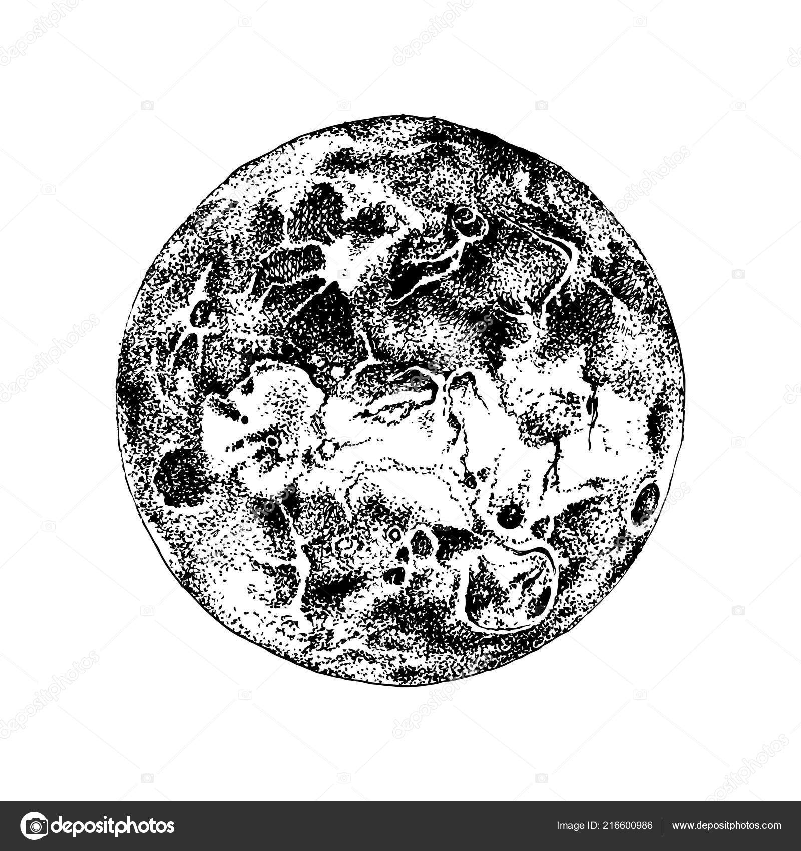 Hand drawn Venus planet Stock Vector Image by ©mart_m #216600986
