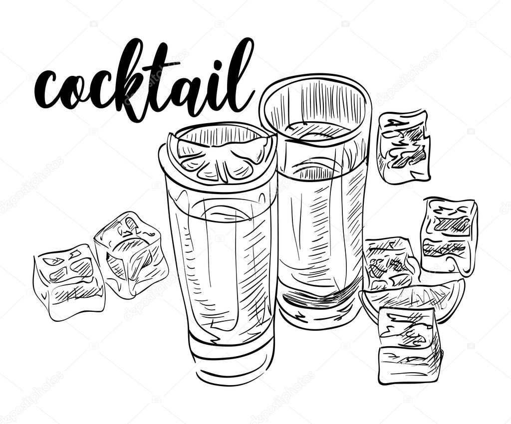 Pequeños tragos de cócteles alcohólicos deliciosos para usar en ...