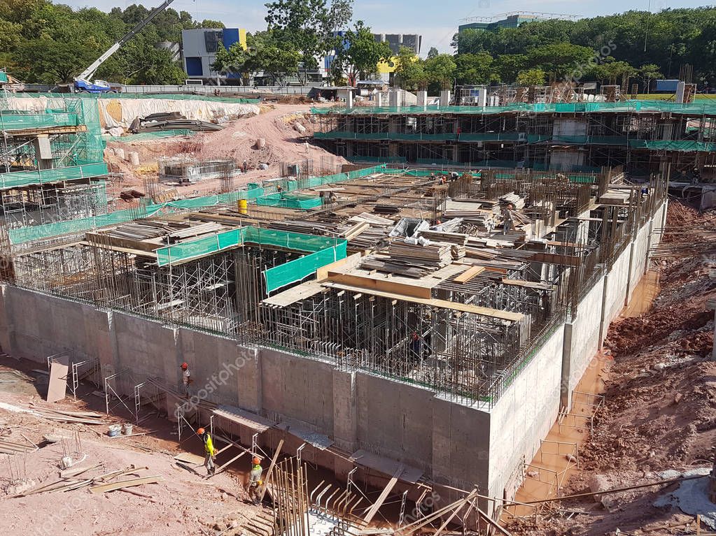 KUALA LUMPUR, MALASIA - 04 DE JULIO DE 2018: Construcción de ...