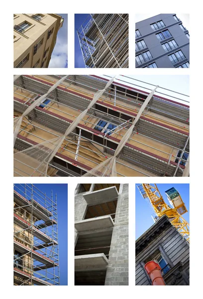 Construction photo collage Stock Photos, Royalty Free Construction ...