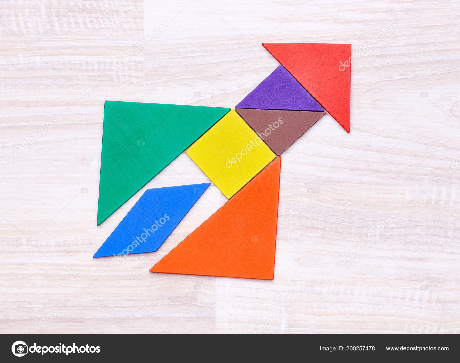Tangram Figuras Para Realizar Sin Solucion