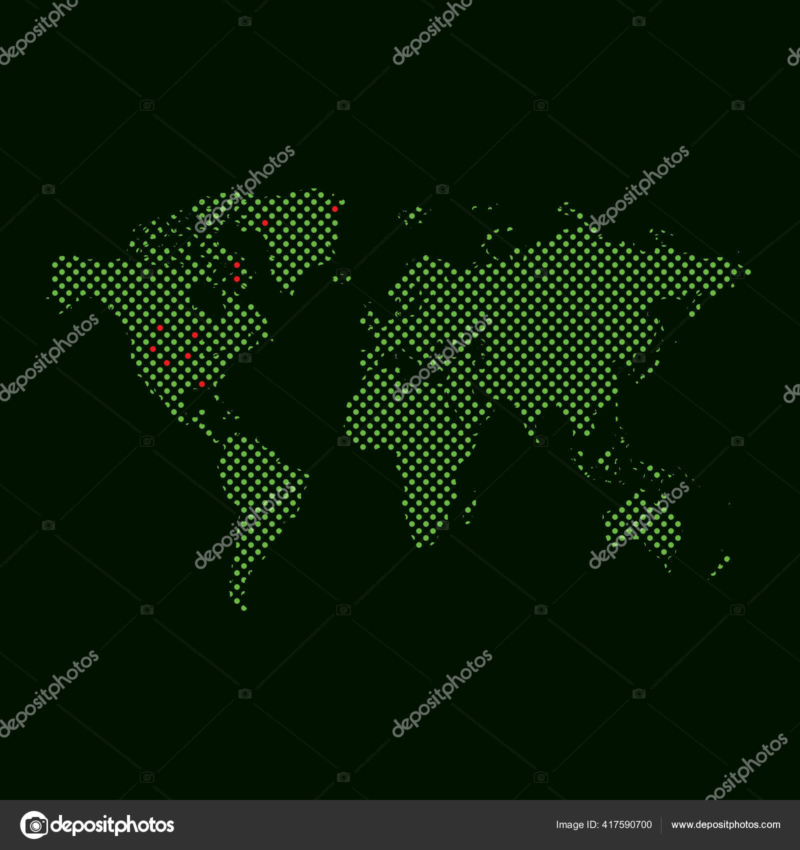 World Map Paper Vector Stock Vector Image by ©akirra28 #417590700