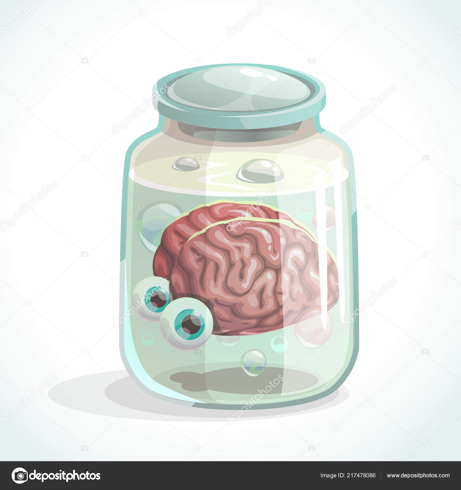 Real Human Brain In A Jar