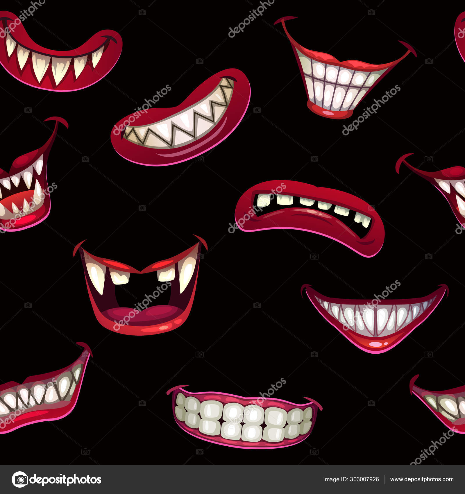 Monster Teeth Texture