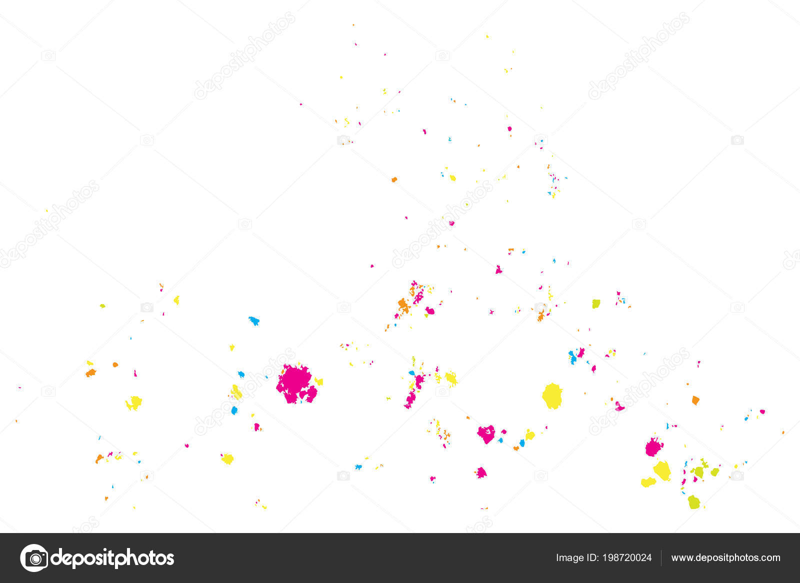 Paint Splatter Background Colourful Explosion Paints Grainy Textured ...