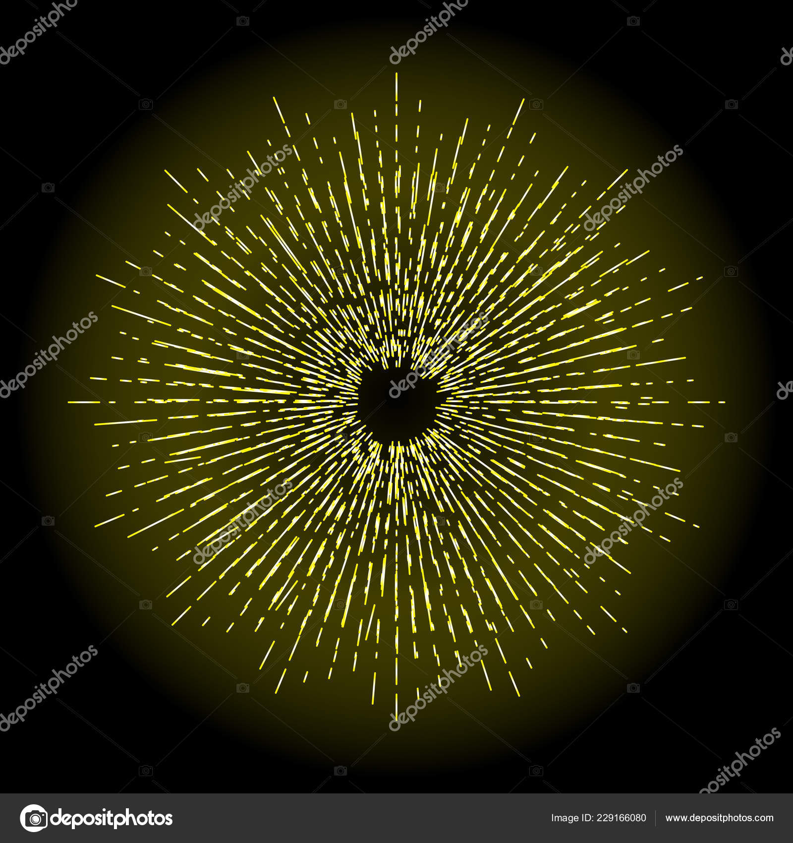 Glowing Angel Halo Rays