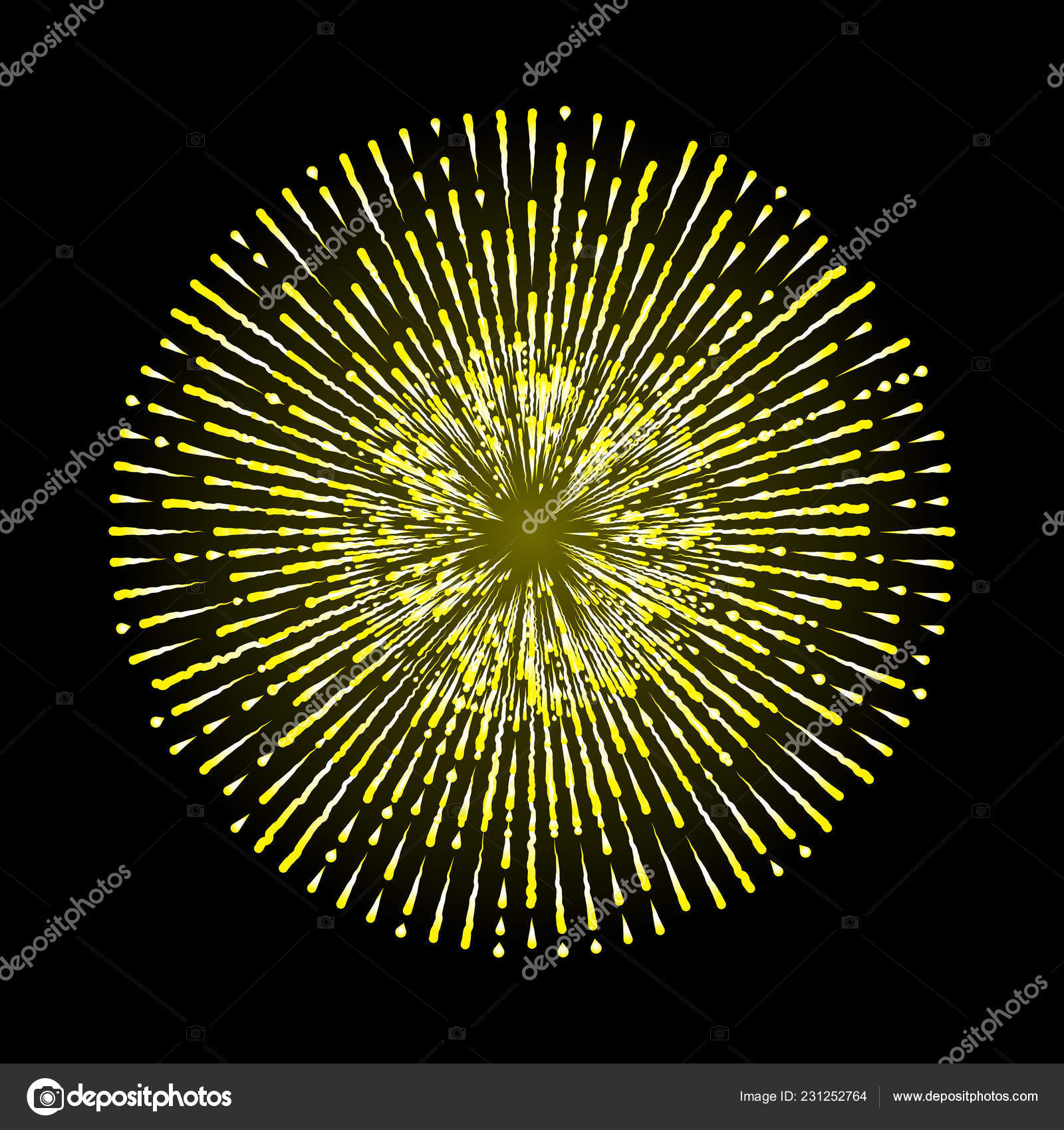 Gold Halo Angel Ring Shape Fire Circle Made Flakes Isolated Stock ...