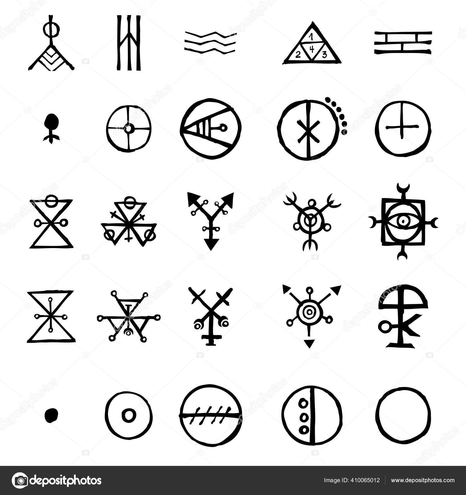 Alchemy Elemental Symbols