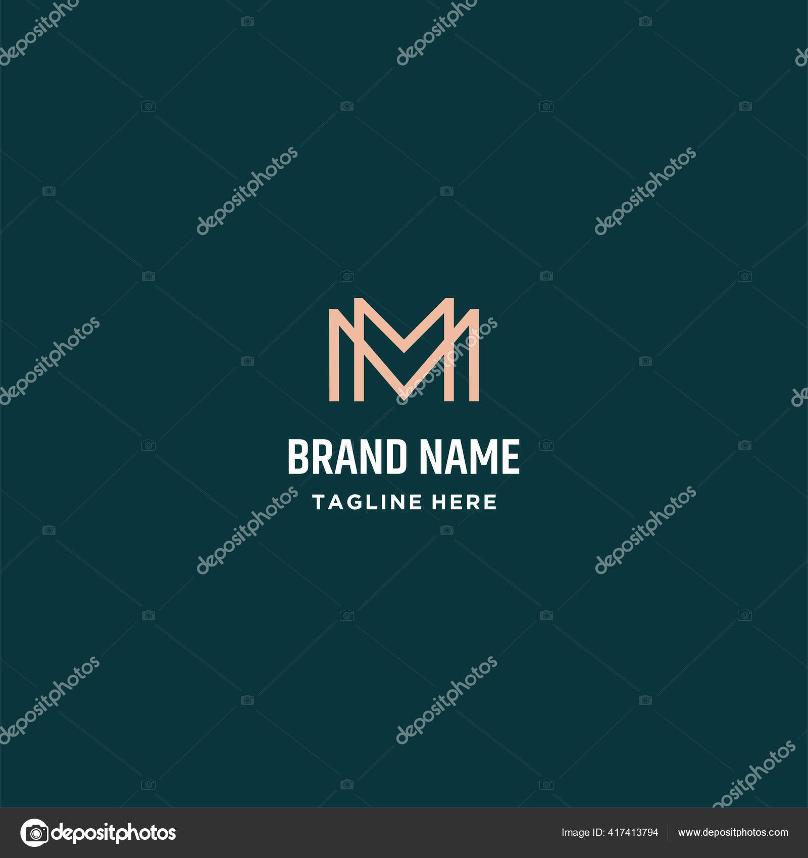 Letter Logo Vector Stock Illustration Stock Vector Image by ©Azzura46 ...