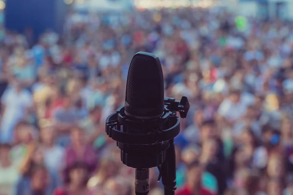 Microphone Pop Mike Stage Stock Photo by ©liukov 212080052