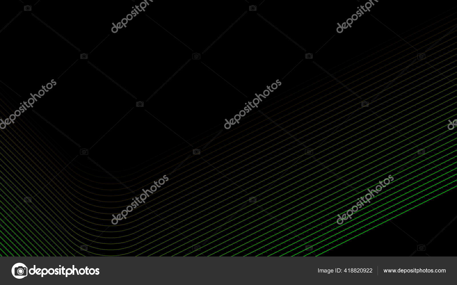 Colorful Gradients Green Line Future Geometric Patterns Abstract Vector ...