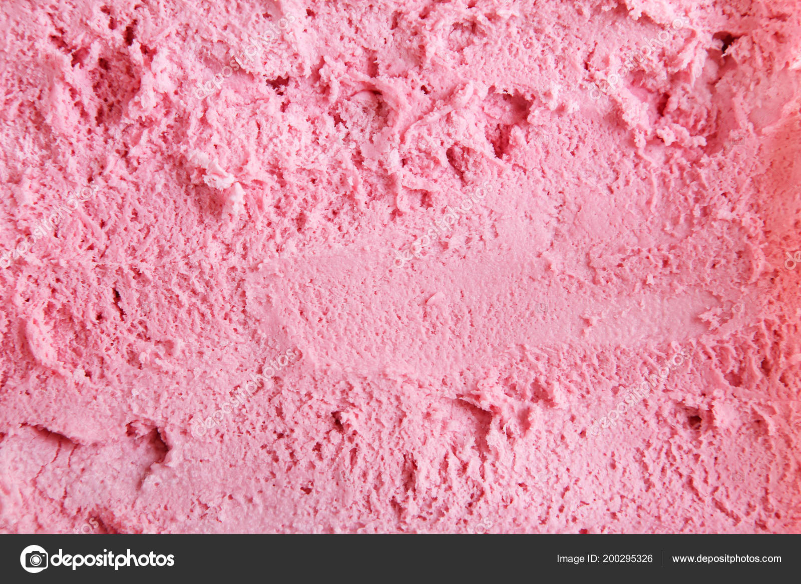 Pink Ice Cream Texture
