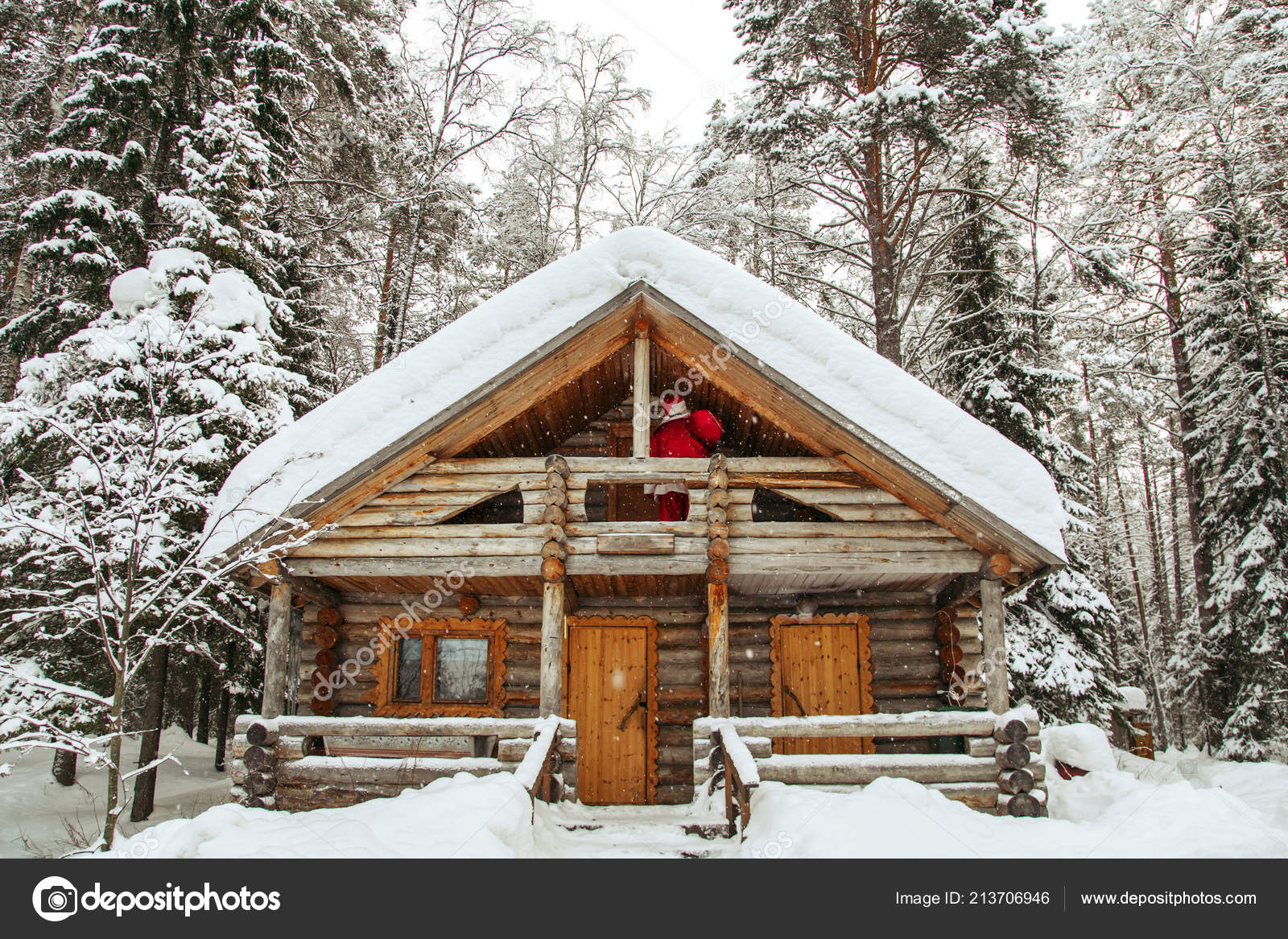 North Pole Santa House Inside