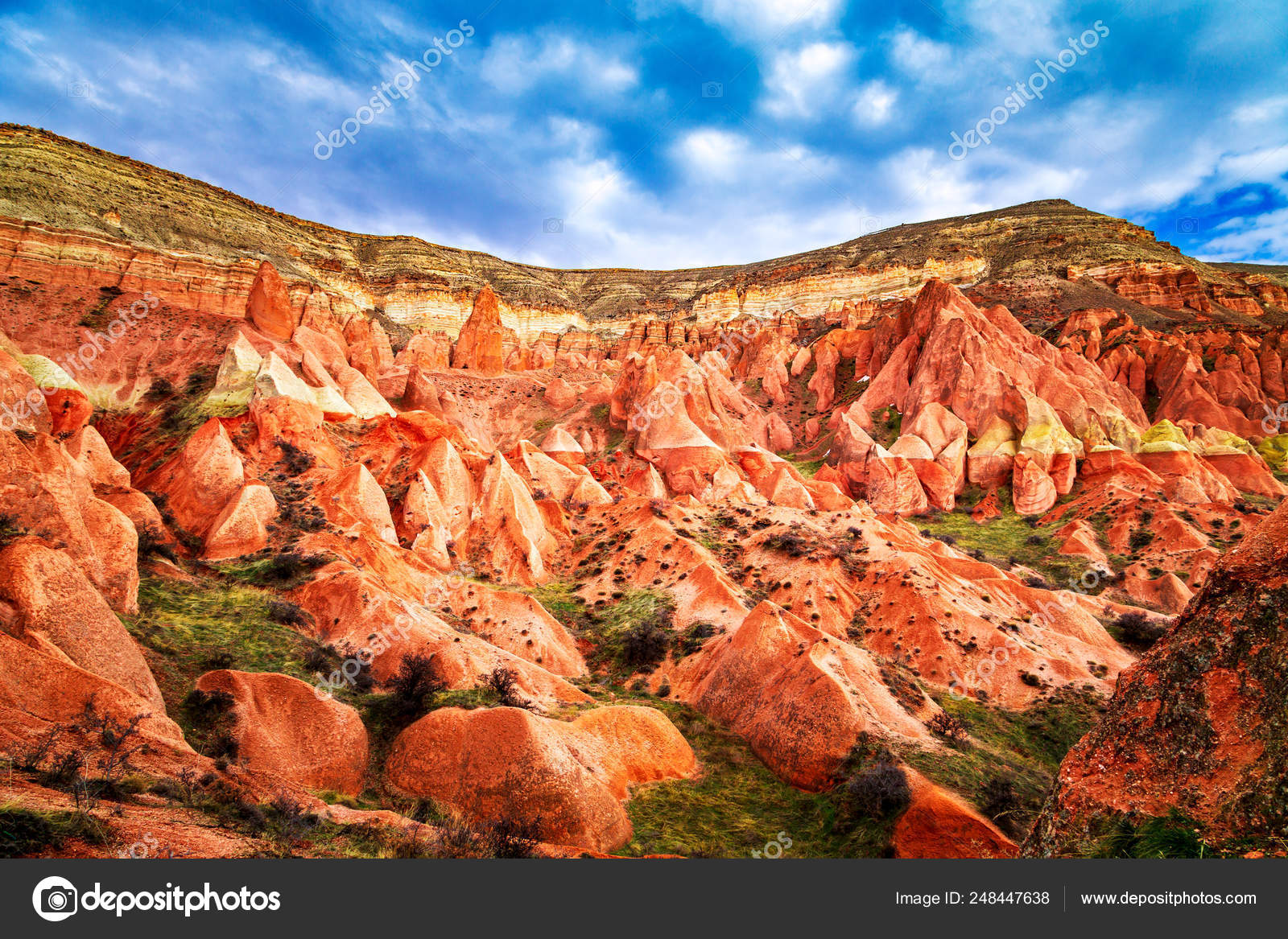 Red Valley in Cappadocia, Turkey. — Stock Photo © ElizavetaLarionova ...