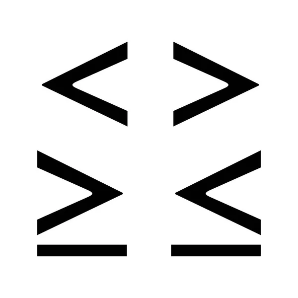 Math Symbols Glyph Icon Equals Approximately Equal Signs Silhouette ...