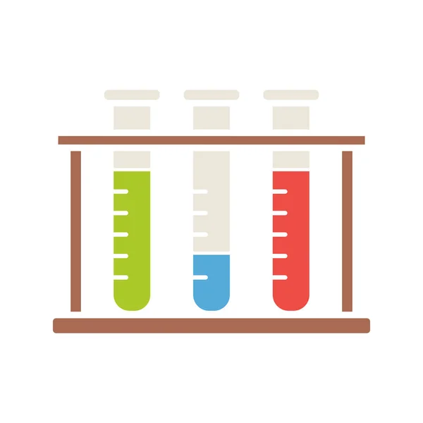 Chemical test tubes logo Vector Art Stock Images | Depositphotos