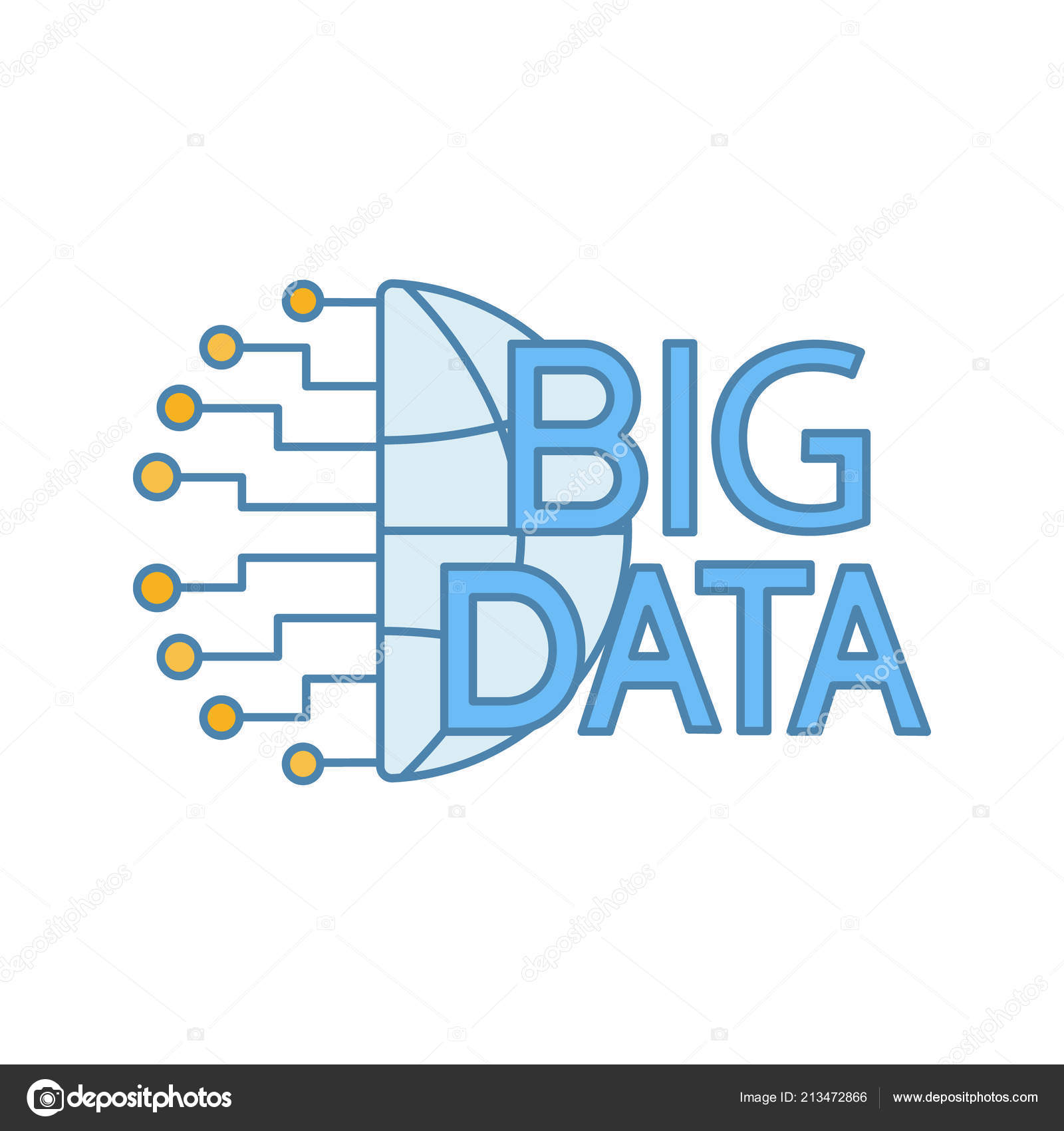 Icono De Big Data