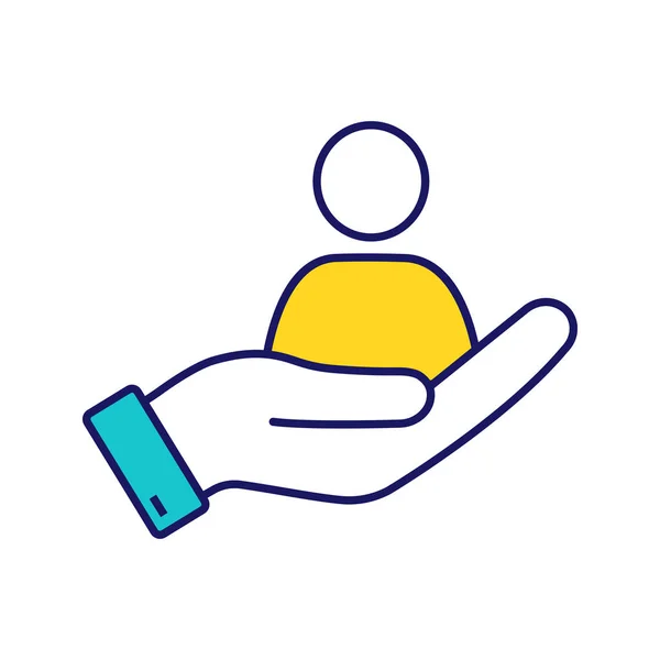 Lack Social Support Rgb Color Icon Vulnerable Minorities Government ...