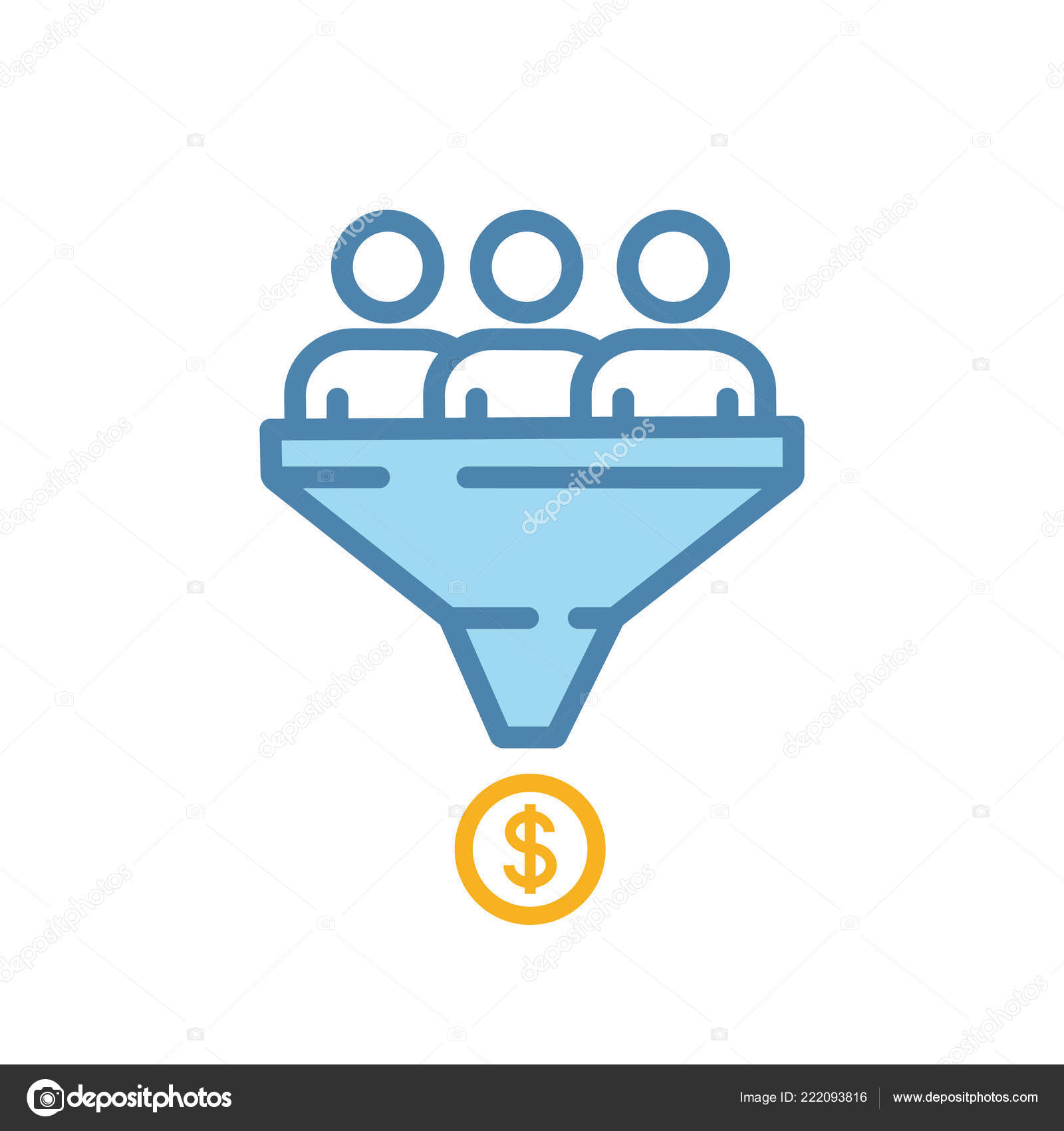 Sales Funnel Icon