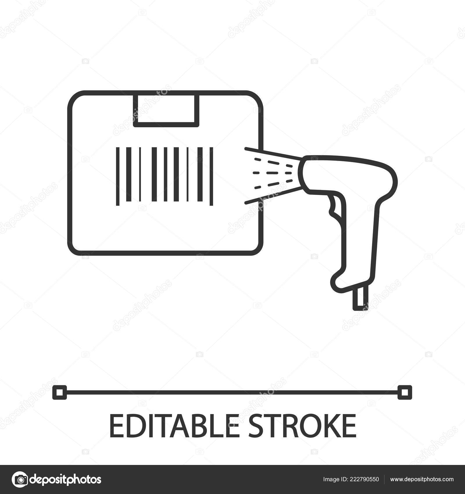 Handheld Barcode Scanner Icon