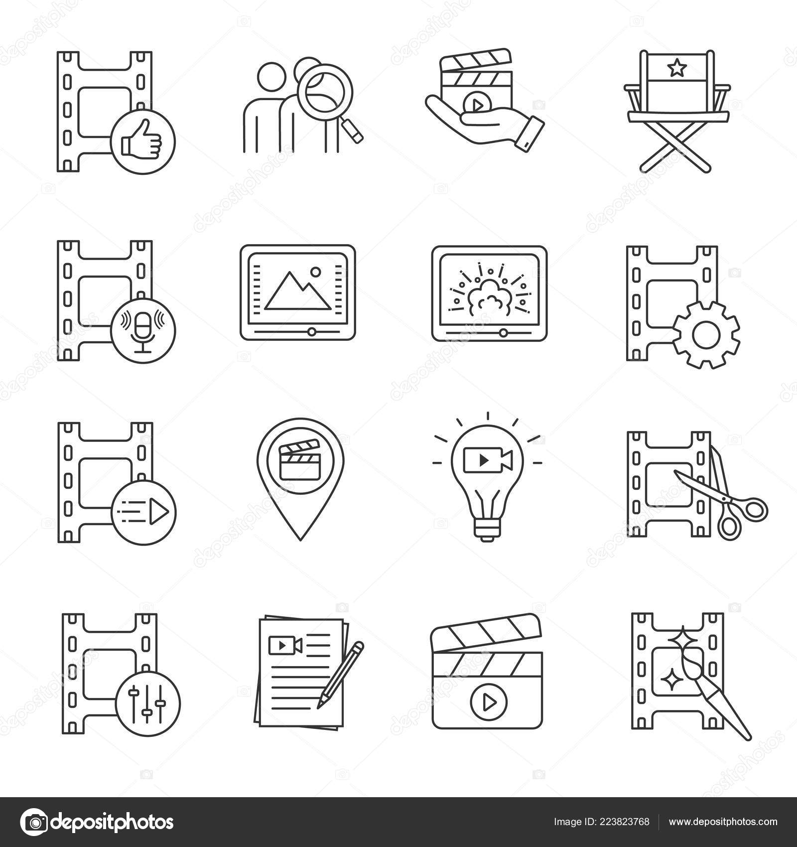 Video Editing Symbols
