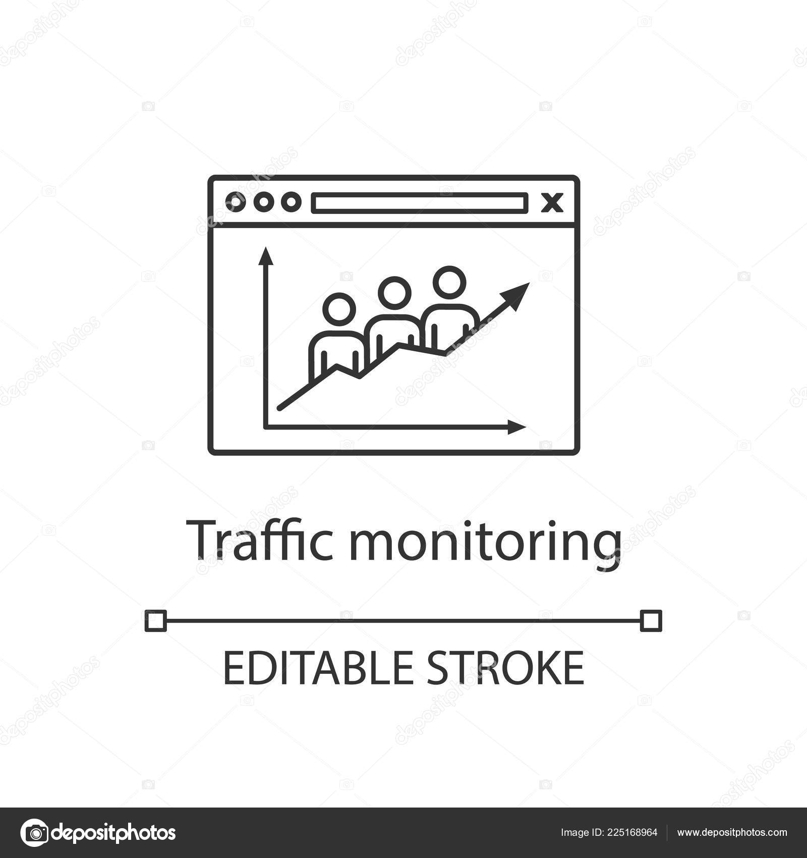 Internet Traffic Icon