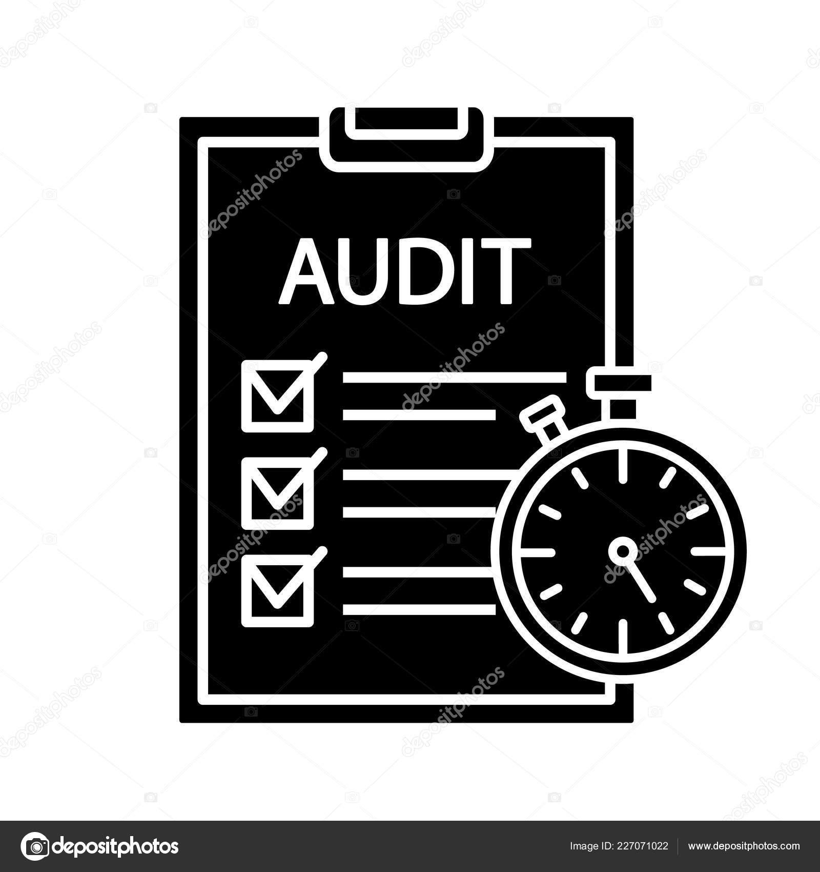 Icono Del Simbolo De La Auditoria Ilustracion Del Vector Ilustracion Images