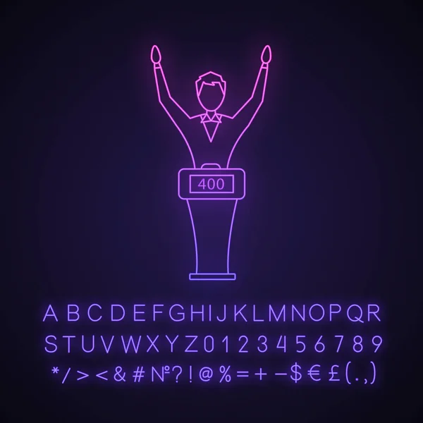 Game Show Lights Vector