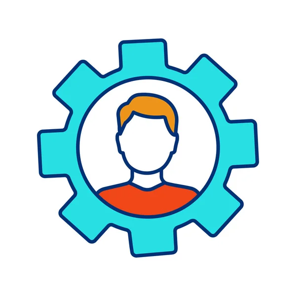 Professional Skills Icon White Background — Stock Vector © bsd #230710320