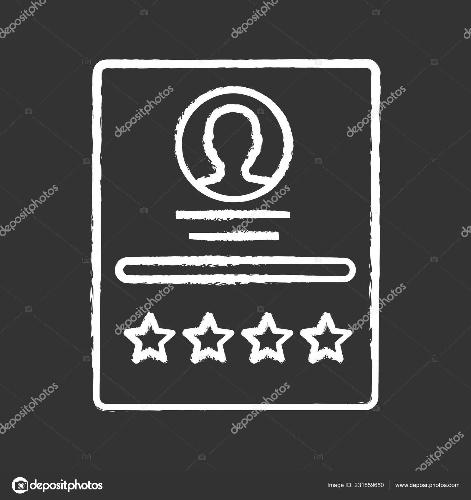Customer Review Chalk Vector Minimalistic Icon — Stock Vector © bsd ...