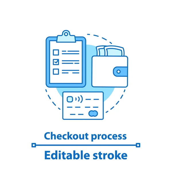 Checkout process Vector Art Stock Images | Depositphotos
