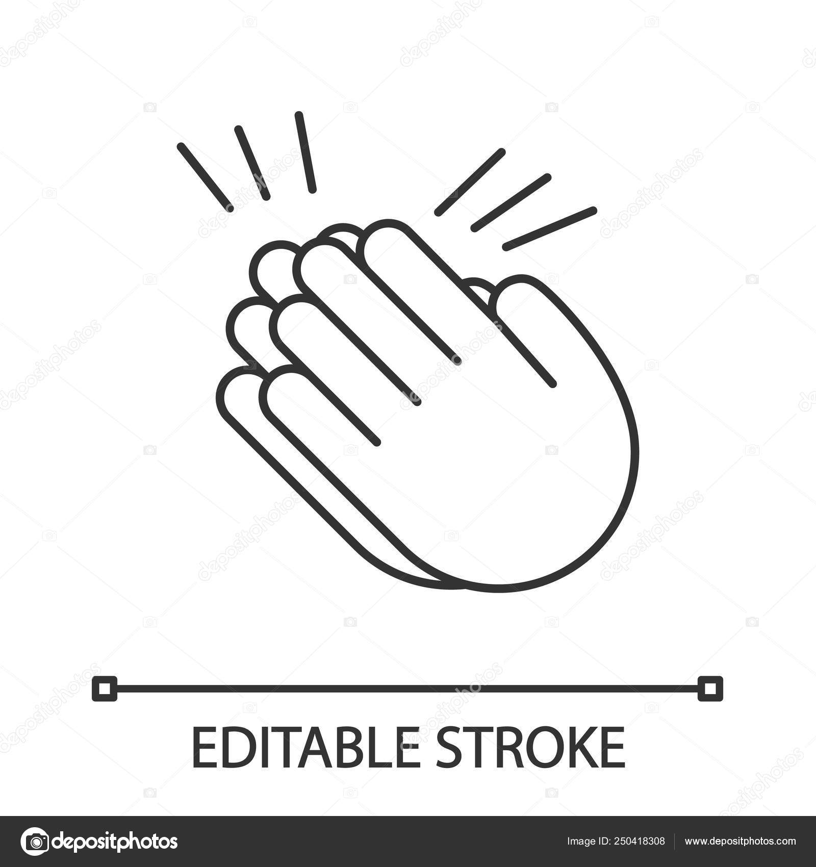 Emoji Clapping Hands Clip Art