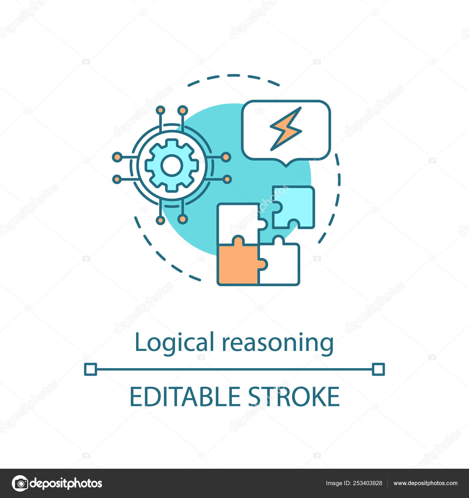Logical Reasoning Concept Icon Solution Searching Problem Solving ... Logical Reasoning Concept Icon Solution Searching Problem Solving ...