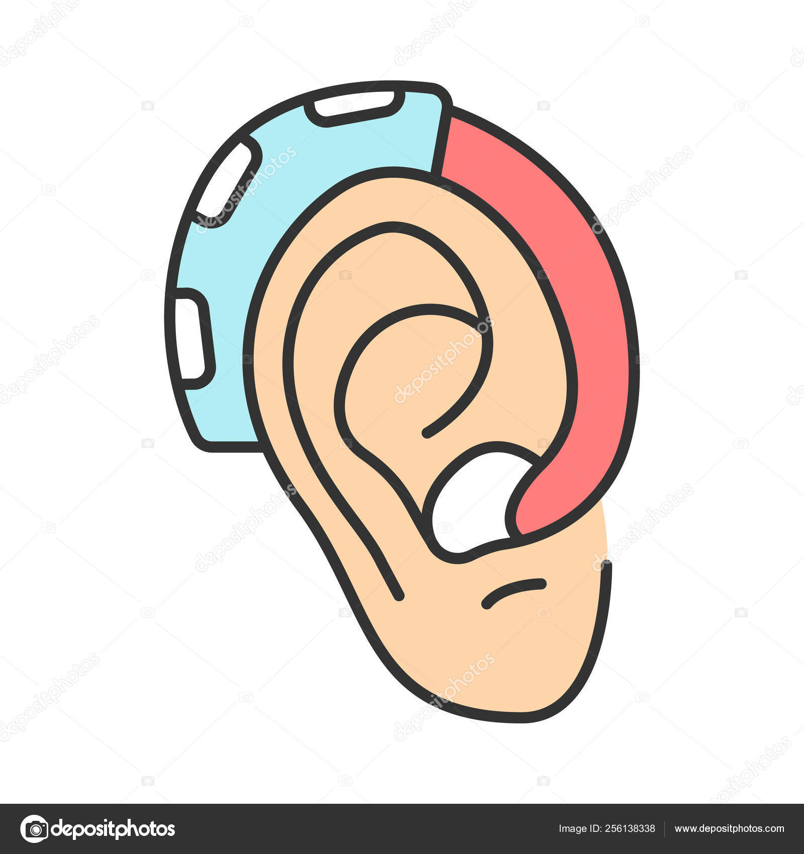 Lost Hearing Aid Clip Art