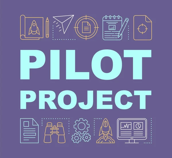 Pilot project word concepts banner ⬇ Vector Image by © bsd | Vector ... Pilot project word concepts banner ⬇ Vector Image by © bsd | Vector ...