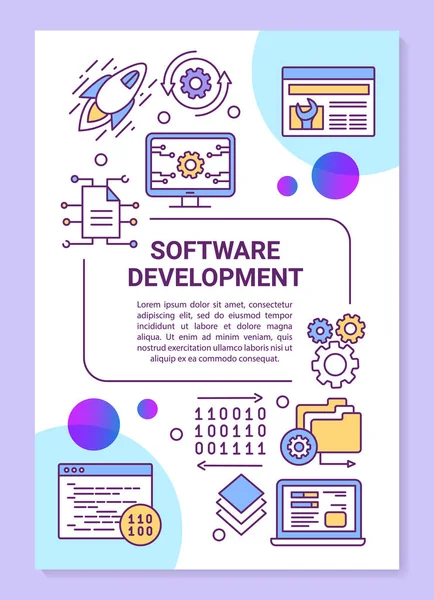 Software Development Life Cycle Blue Gradient Concept Icon Process ...