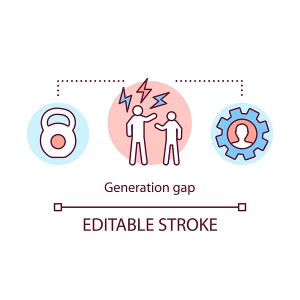 Generation gap, Royalty-free Generation gap Vector Images & Drawings ...