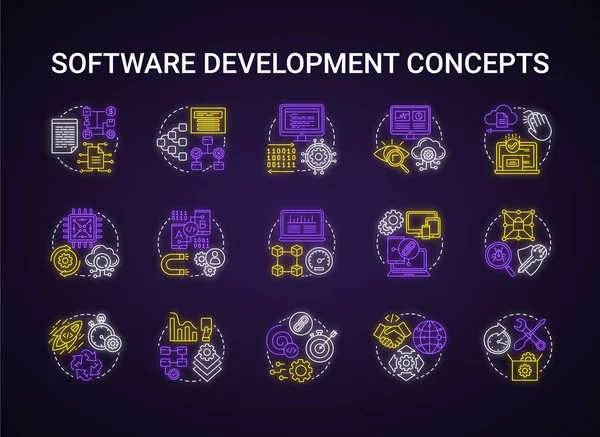 Waterfall development Vector Art Stock Images | Depositphotos