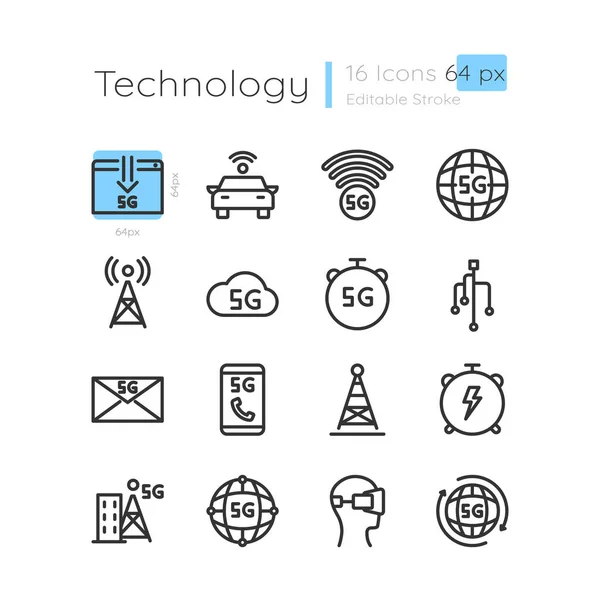 Telecom network icons Vector Art Stock Images | Depositphotos