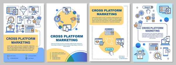 Software Development Brochure Template Layout Frontend Programming ...