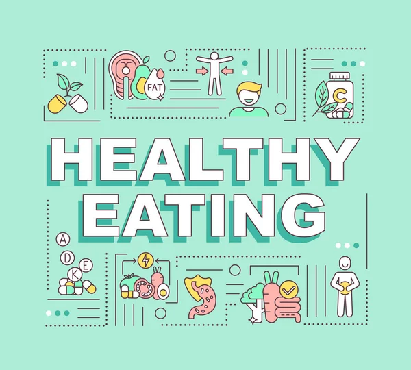 100,000 Healthy food font Vector Images | Depositphotos