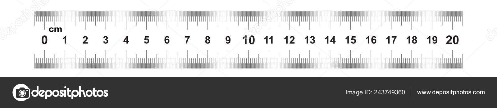 20 Centimeter Ruler