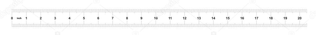 18 20 cm ruler Vector Images | Depositphotos